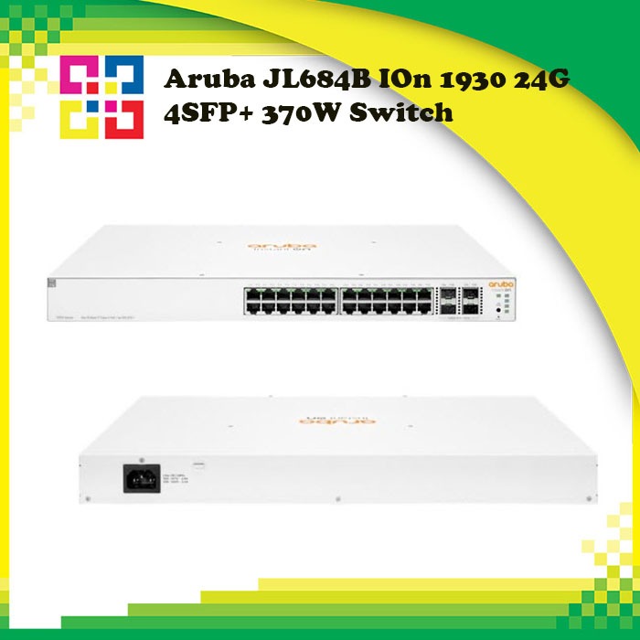 Aruba JL684B IOn 1930 24G 4SFP+ 370W Switch | Shopee Thailand