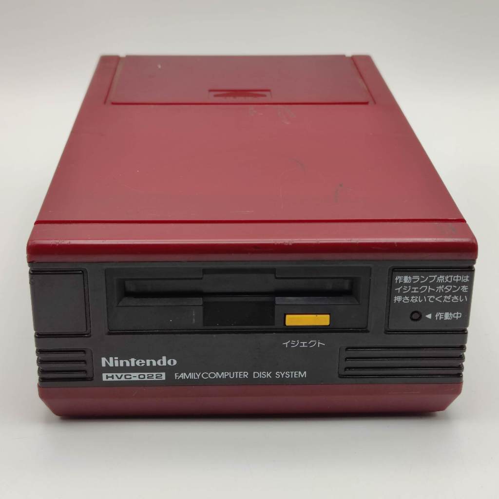 Famicom Disk System FDS [เสีย JUNK] เฉพาะตัว ดิสก์แดง เทสแล้ว ไม่อ่าน ...