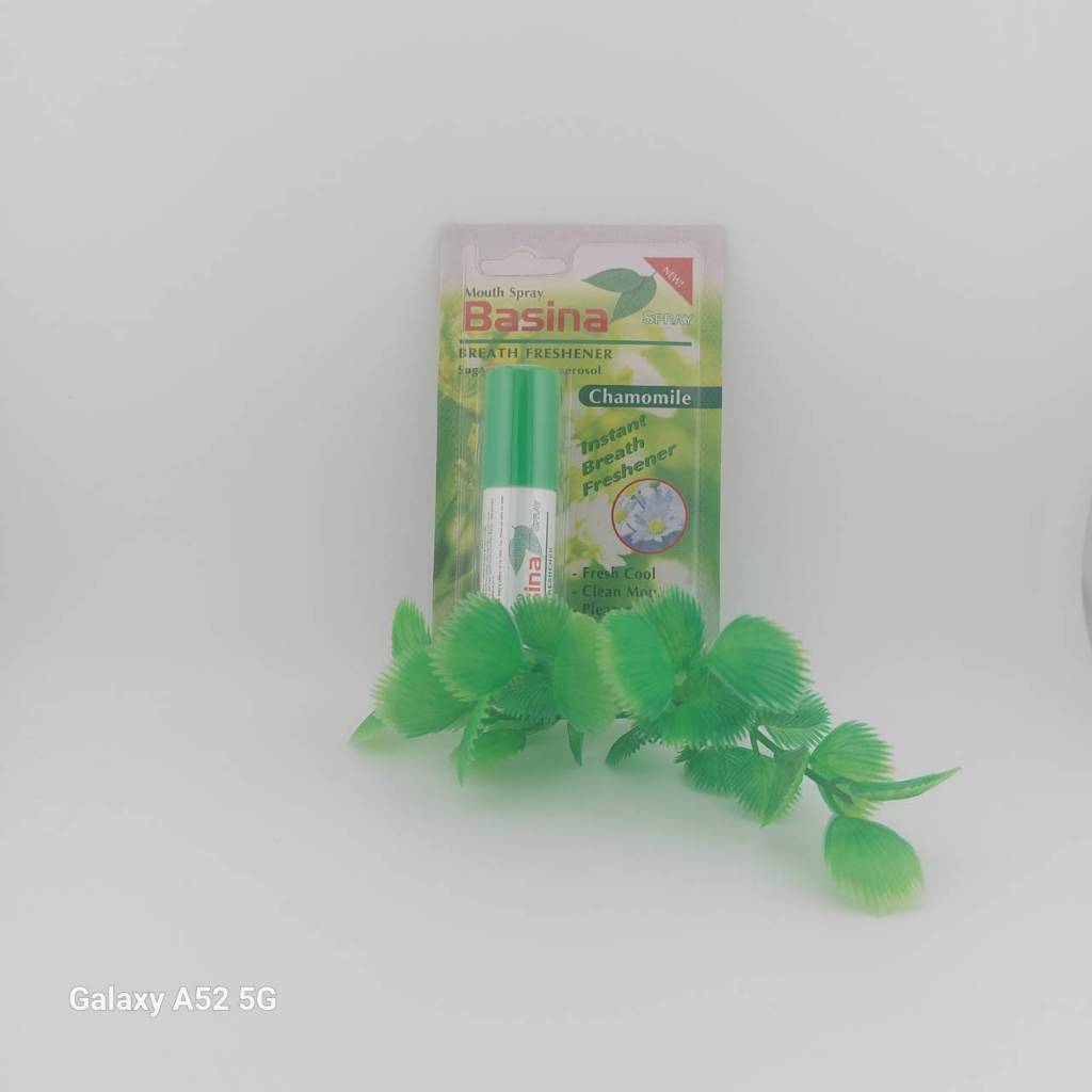 บาซินา สเปรย์ระงับกลิ่นปาก รสมิ้นท์ (Basina) | Shopee Thailand