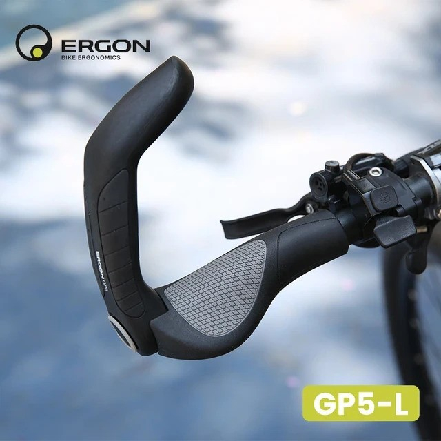 [สินค้าใหม่] ปลอกแฮนด์ ERGON รุ่น GP5 มาพร้อมปลายแฮนด์ Bar end ปรับองศา ...