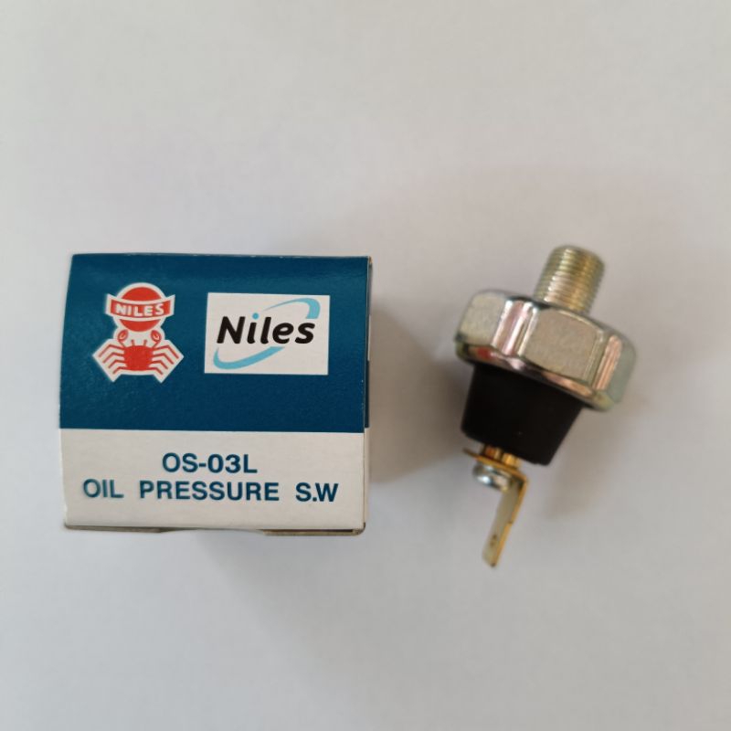 สวิทซ์น้ำมันเครื่อง ทั่วไป แบบหัวเสียบแบน ตราปู Oil pressure switch OS ...