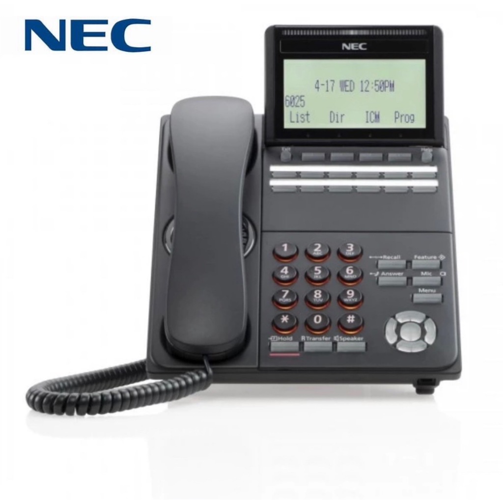 เครื่องโทรศัพท์ NEC DTK-24D-1P(BK)TEL | Shopee Thailand