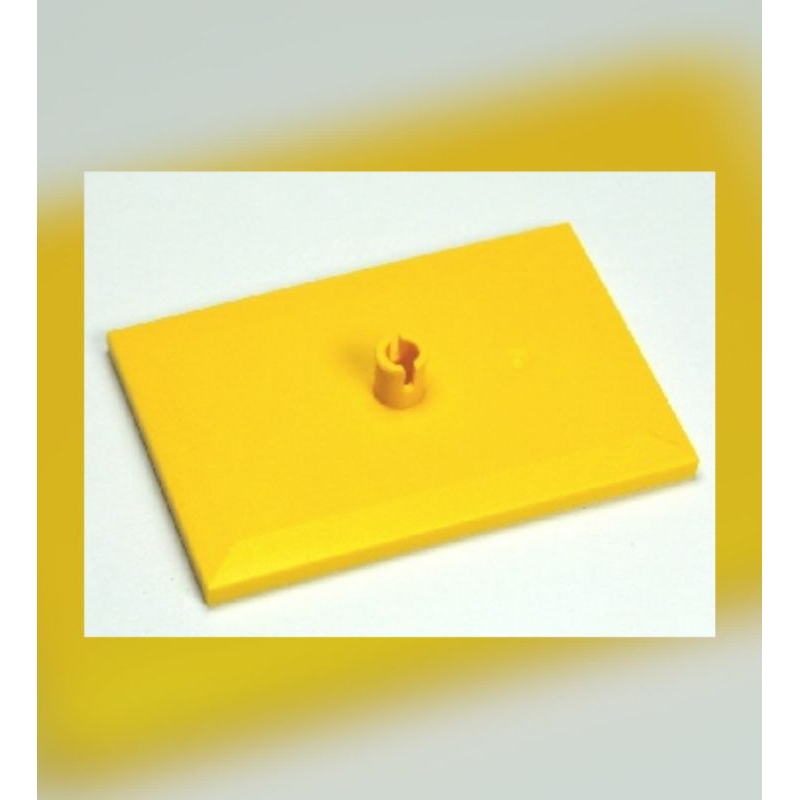 Lego Part - Train Bogie Plate (Tile, Modified 6 x 4 with 5mm Pin) รหัส ...