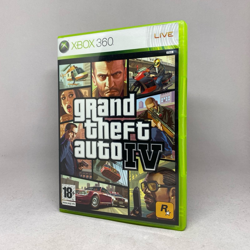 GTA4 | Grand Theft Auto IV | XBOX 360 Original DVD Games | PAL ...