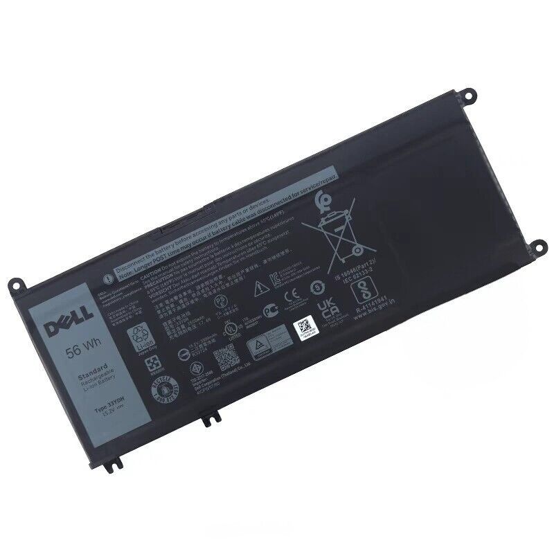 แบตเตอรีโน้ตบุ๊ค 33YDH Dell Latitude 3380 3480 3490 3580 3590 Inspiron ...