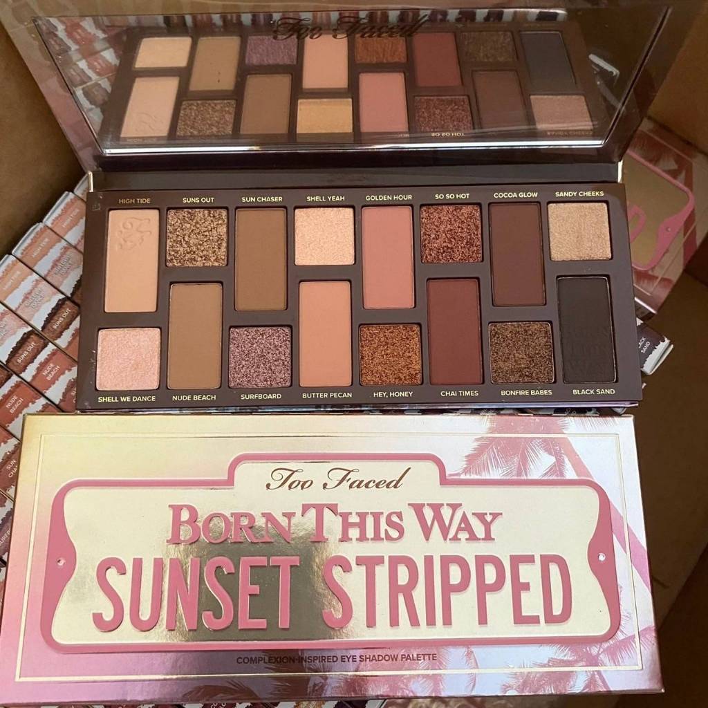 Too Faced Born This Way Sunset Stripped Eyeshadow Palette | Shopee Thailand