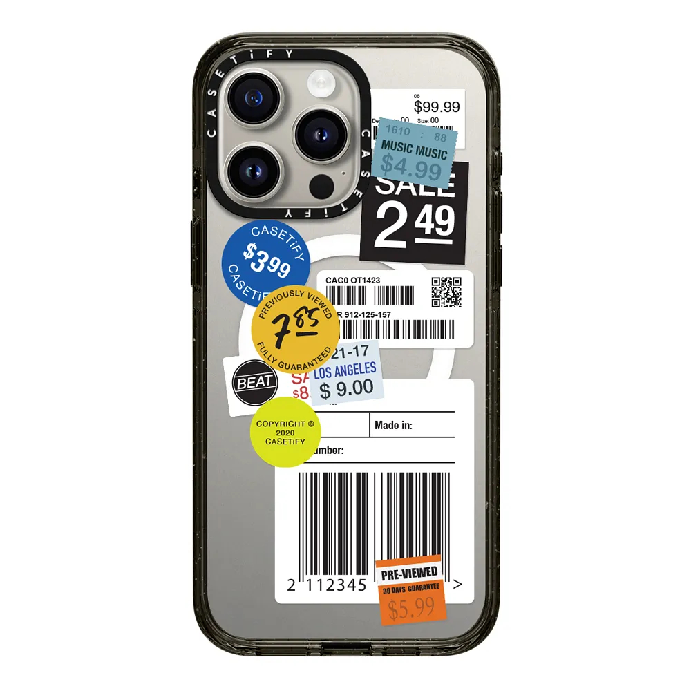 [พร้อมส่ง] CASETiFY | Label Sticker Design | Shopee Thailand