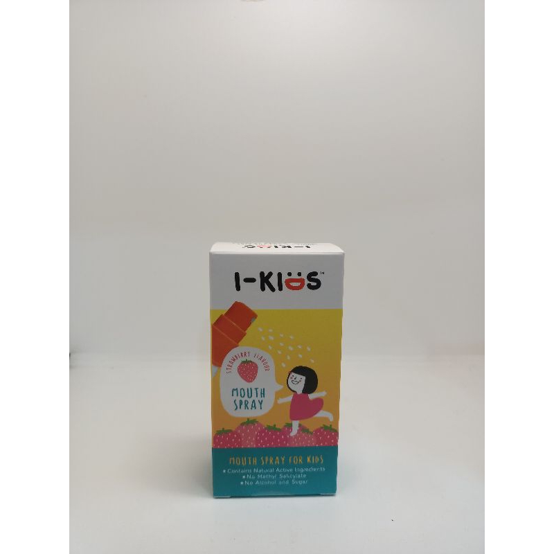 i-kids mouth spray 15ml.รสสตอเบอรรี่ ไอคิดส์ เมาท์สเปรย์ | Shopee Thailand