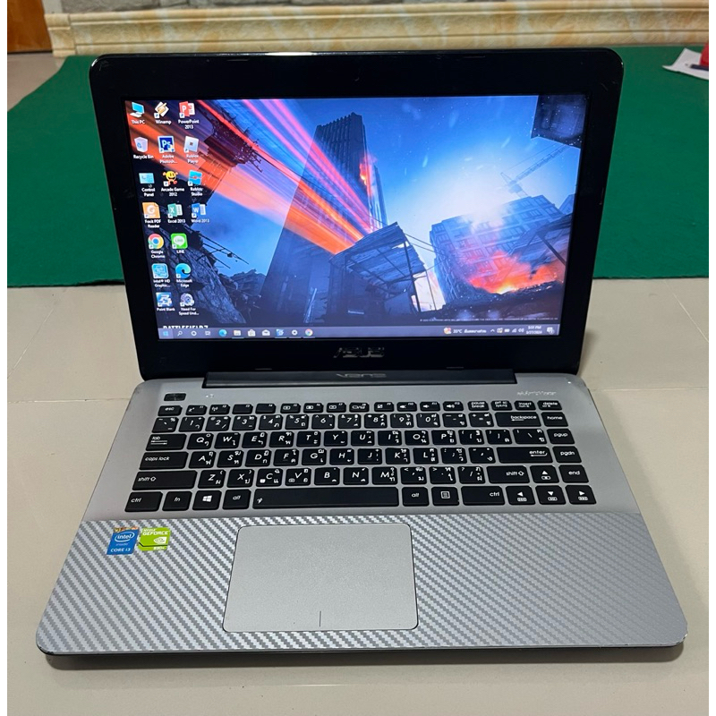Asus k455l i3 gen4 ram8gb การ์ดจอแยก แบตใหม่ #เก็บเงินปลายทาง | Shopee ...