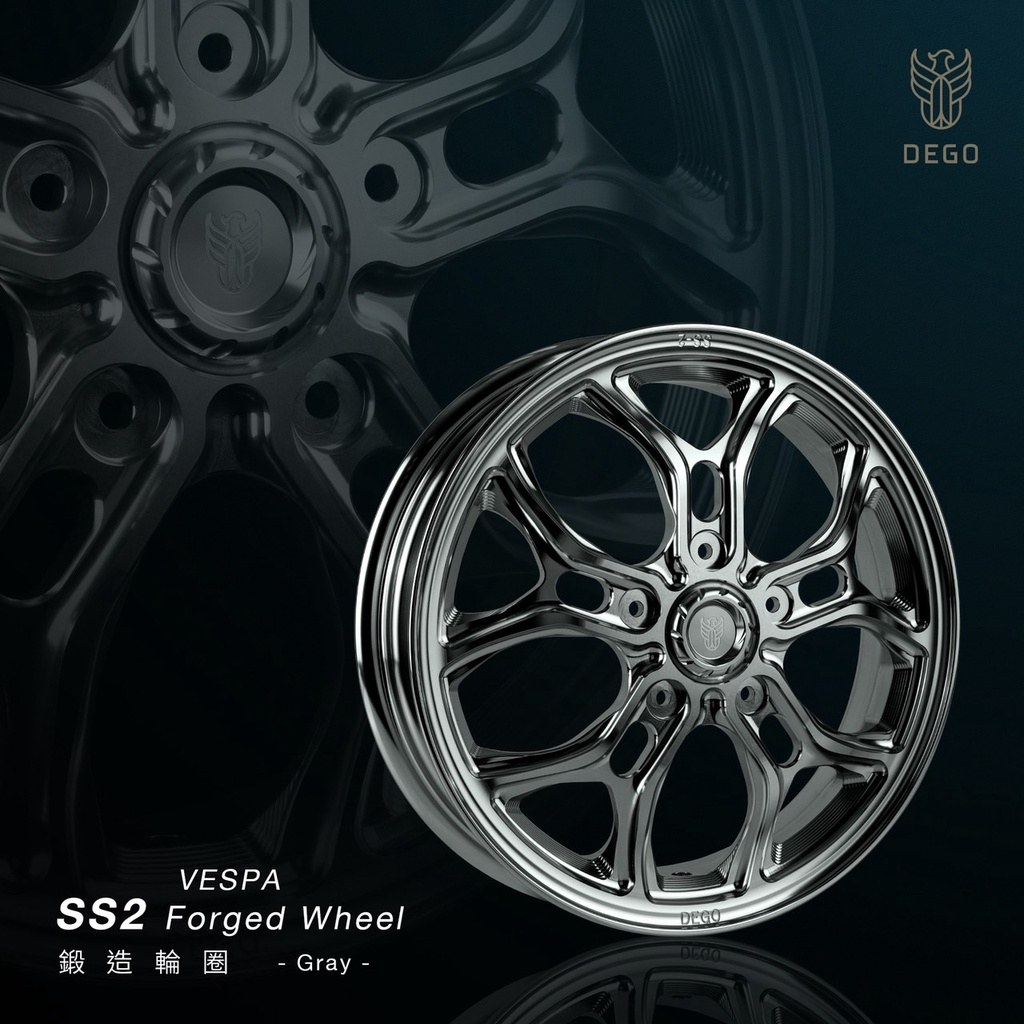 Sportsman ล้อแบรนด์ DEGO รุ่น SS2 Forged wheel Colour สำหรับ Vespa ...