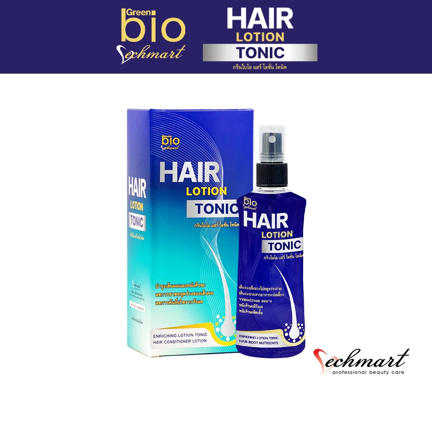 Green bio HAIR LOTION TONIC บำรุงเส้นผมและหนังศีรษะ แบบสเปรย์ 120 มล. ...