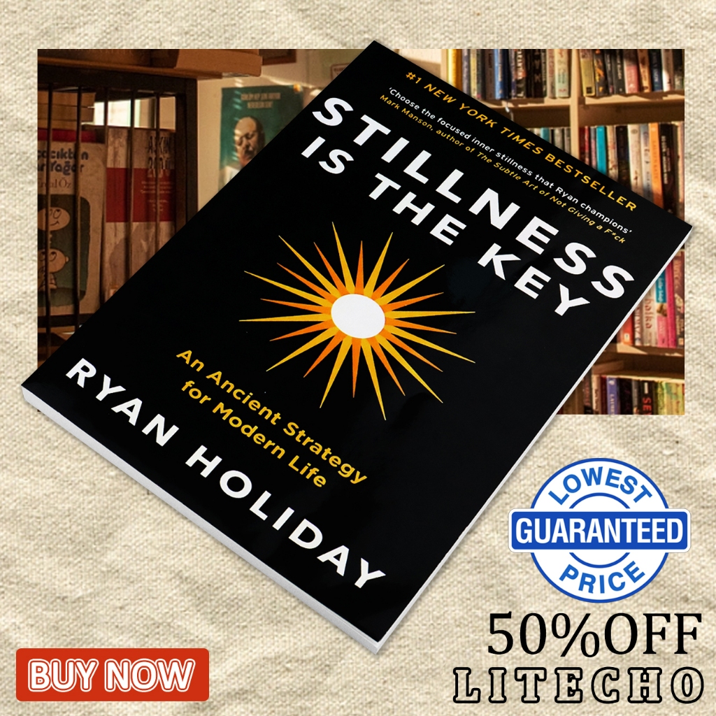 【English Book】Stillness Is the Key by Ryan Holiday | Shopee Thailand