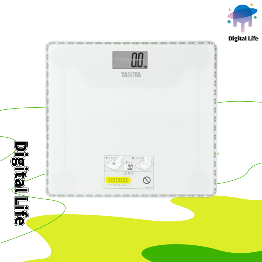 【Digital Life】TANITA รุ่น HD-380 เครื่องชั่งน้ำหนักบุคคล แบบดิจิตอล สีขาว (สินค้ารับประกัน 3 ปี ...