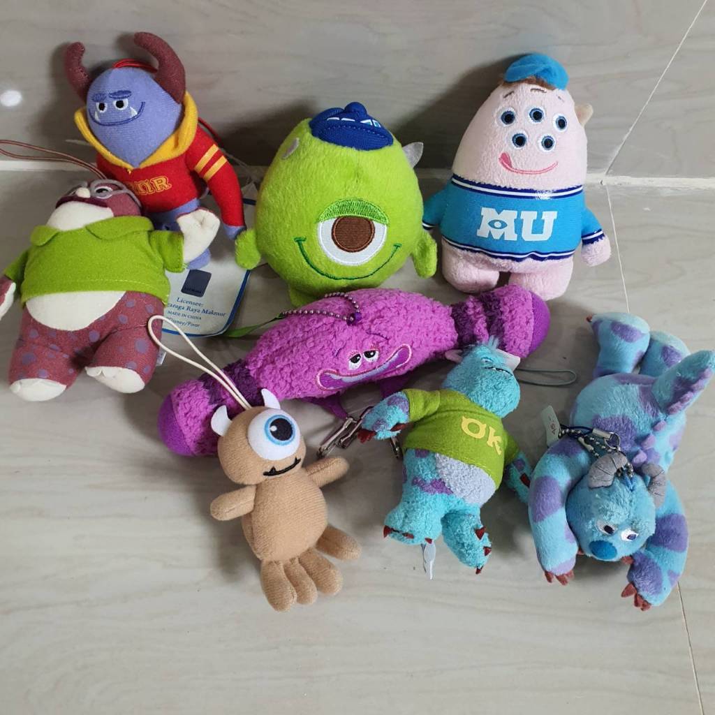 ตุ๊กตามอนเตอร์อิ้ง moster Inc ไมค์ mike ซัลลี่แวน sully van | Shopee ...