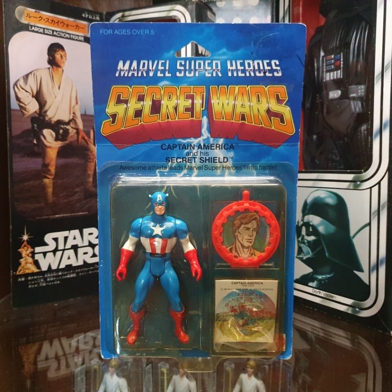 Secret wars Captain America ปี 1984 mattel | Shopee Thailand