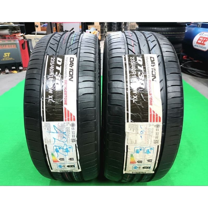 ยางใหม่ค้างปี Dayton DT30 235/40R18 ผลิตปี 2021, 2022 ประกันบวม 2 ปี ...