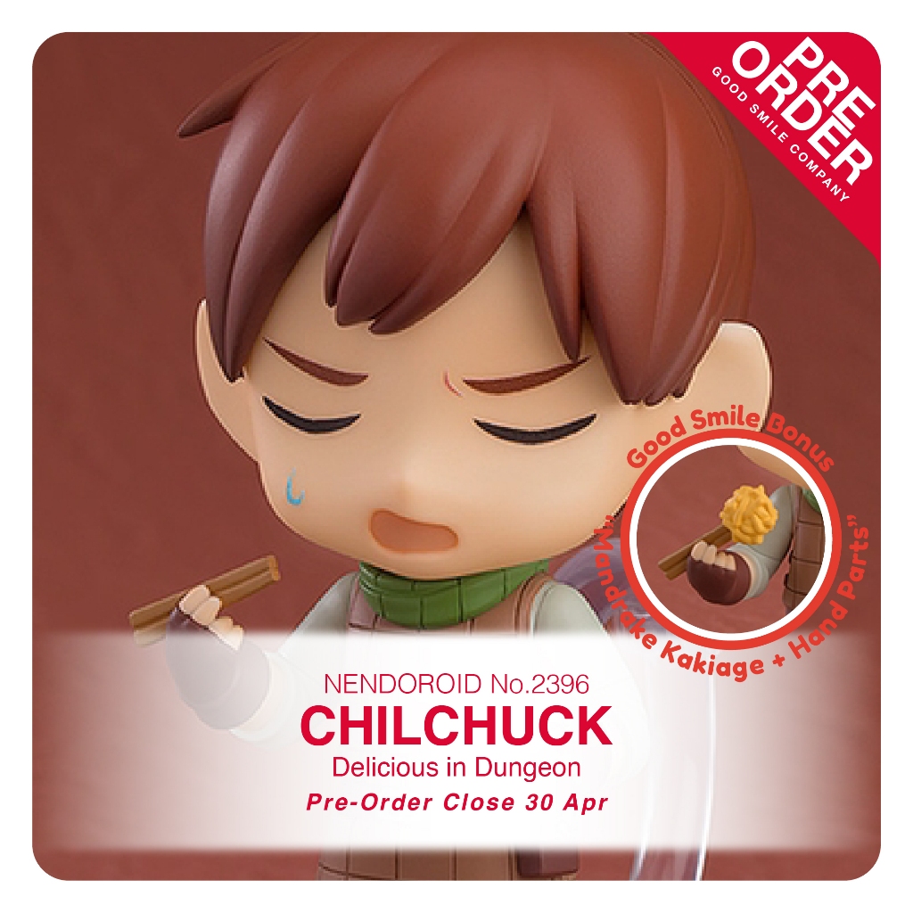 [PreOrder] No.2396 Nendoroid - Delicious in Dungeon_Chilchuck | Shopee ...