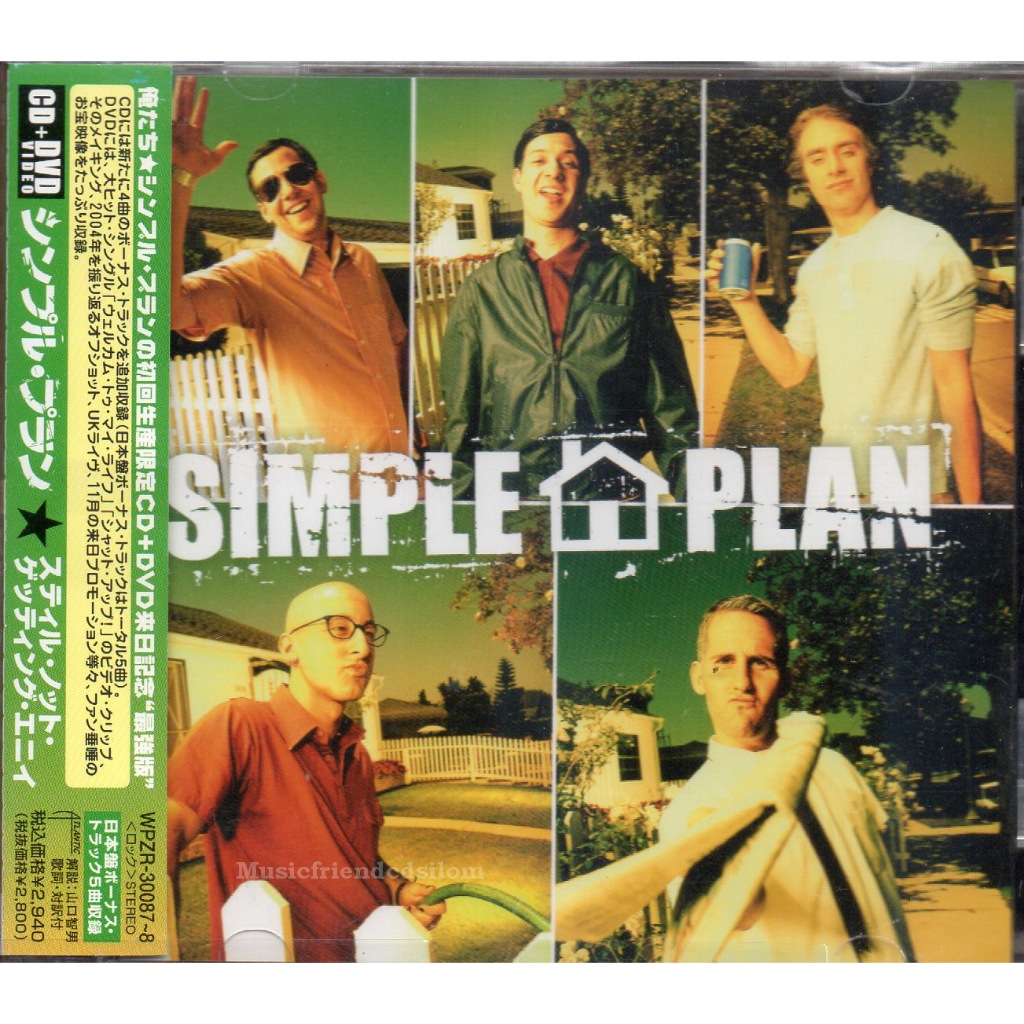 CD+DVD,Simple Plan - Still Not Getting Any Tour Edition (2004)(Japan ...