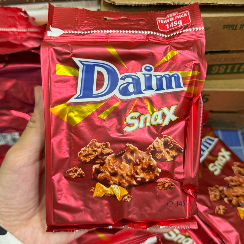 Daim Snax ขนมช็อกโกแลต 145 กรัม จากสวีเดน | Shopee Thailand