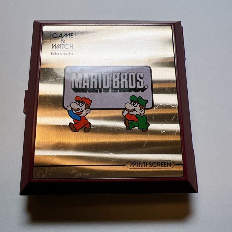 NINTENDO GAME AND & WATCH Mario Bros. Multi Screen 1983 Direct from ...
