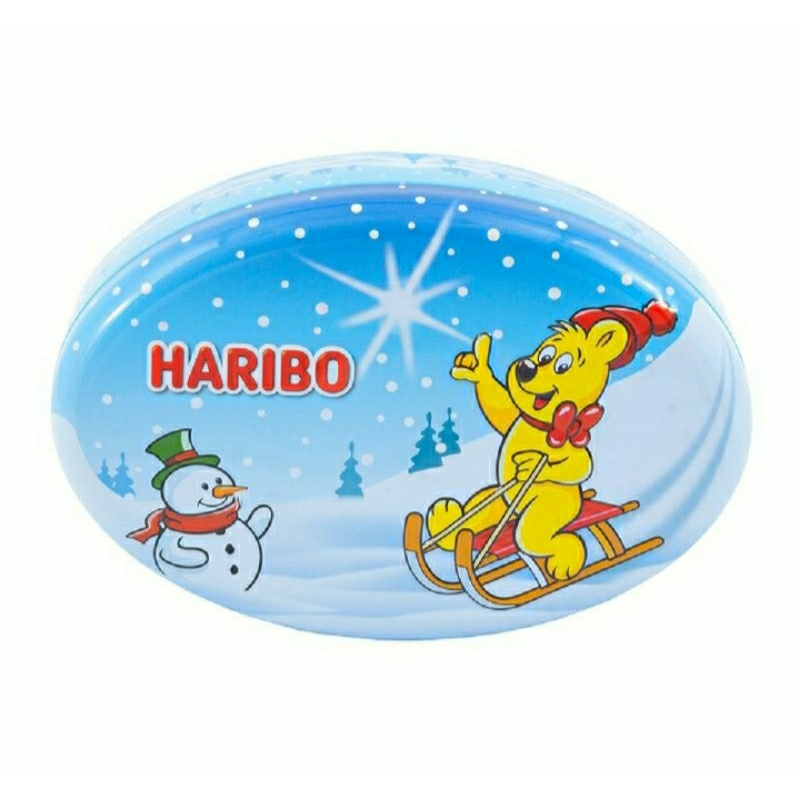 ฮาริโบ วินเทอร์ เยลลี่รสผลไม้รวมรูปหมี Haribo Goldberas Winter Gummy ...