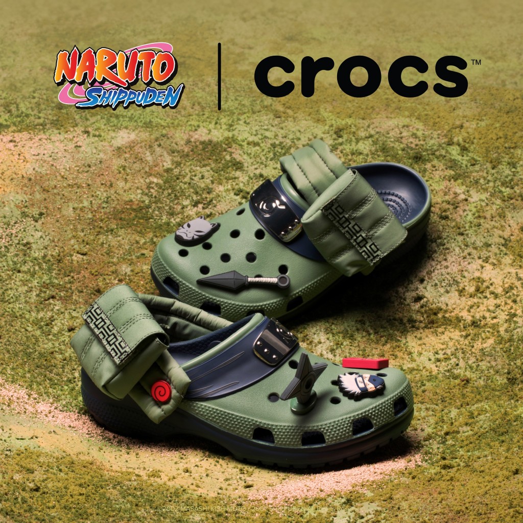[ลด30% เก็บโค้ด 0909FASHDD] CROCS CLASSIC X NARUTO KAKASHI CLOG ...