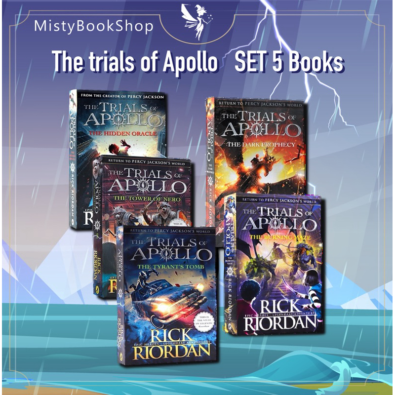 [พรี9-15วัน/สนทักค่า ราคาดูข้างใต้] Trials of Apollo set 5 เล่ม / by ...