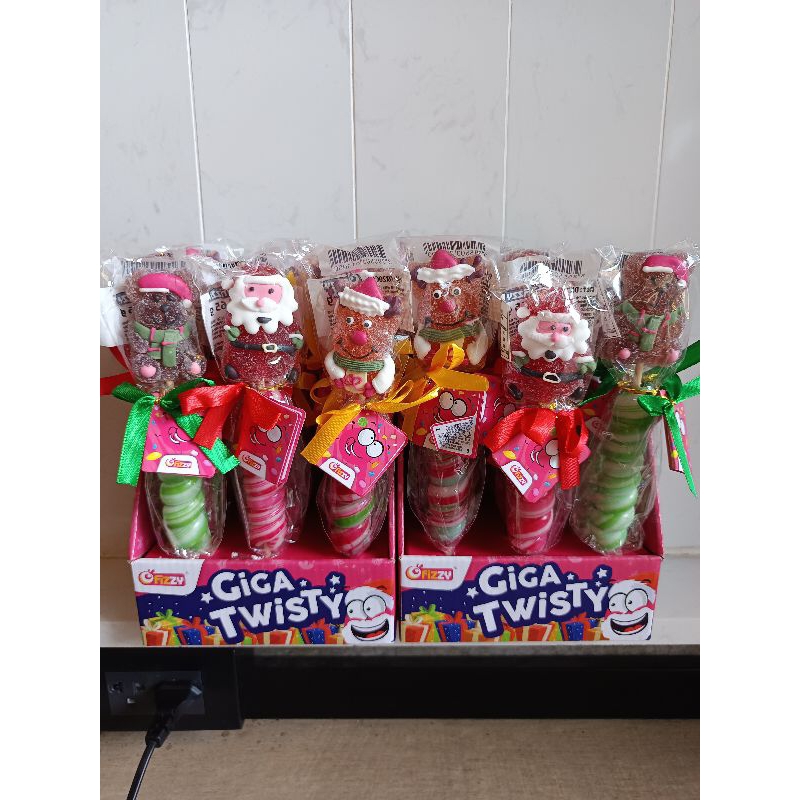 แพ็ค 6 ชิ้น ฟิซซี่ กิก้า ทวิสต์ตี้ สติ๊ก Fizzy giga twisty stick 65g.x6 ...