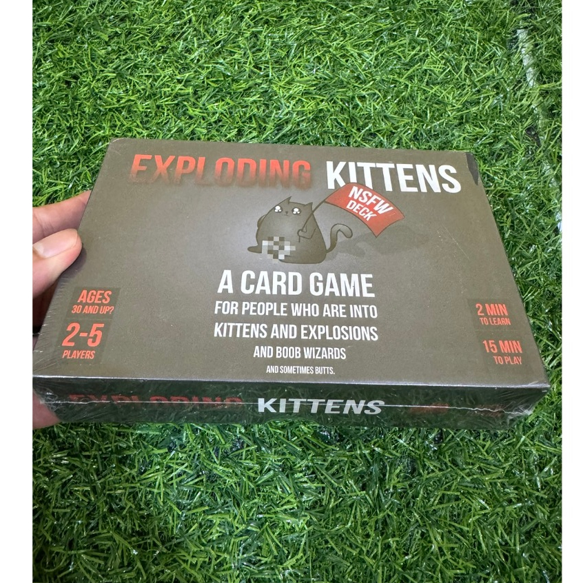 บอร์ดเกม แมวระเบิด Exploding Kittens Board Game (ภาษาอังกฤษ) กล่องดำ ... บอร์ดเกม แมวระเบิด Exploding Kittens Board Game (ภาษาอังกฤษ) กล่องดำ ...