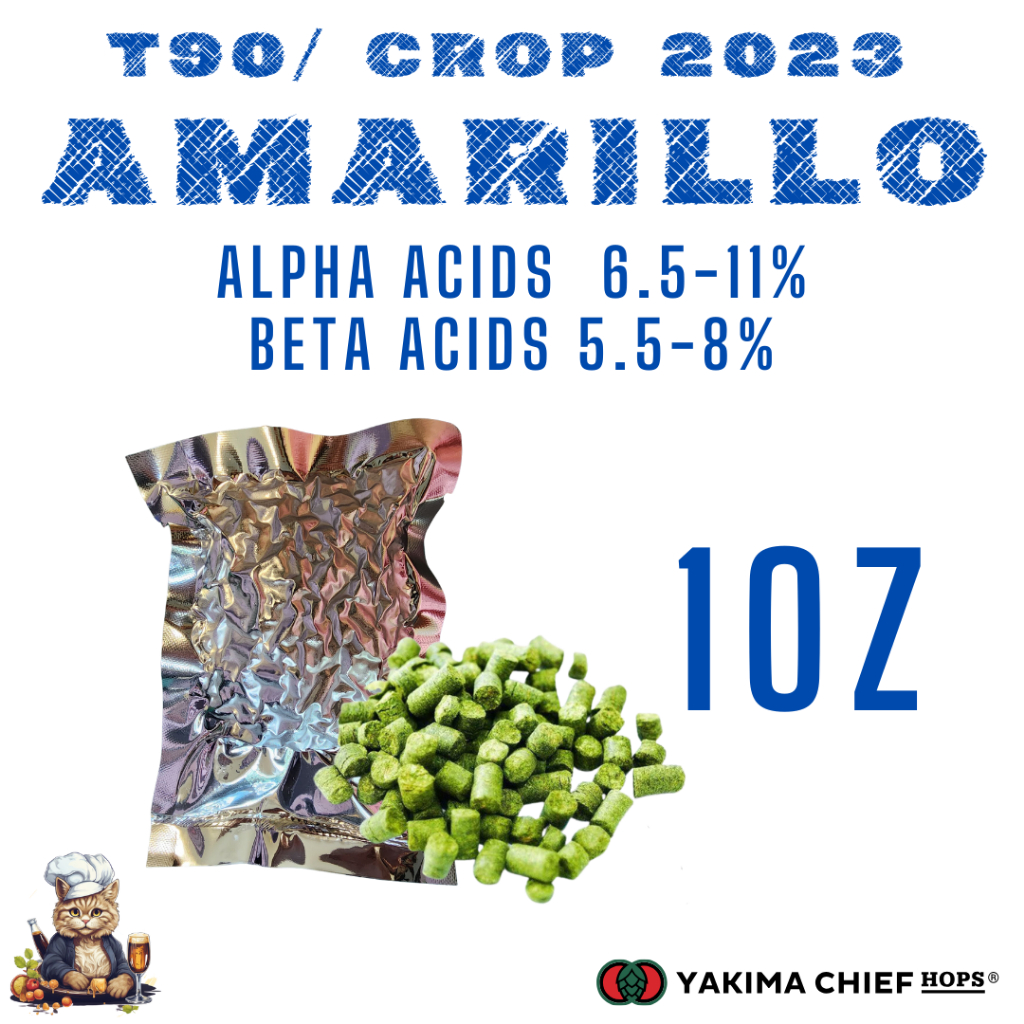 ฮอปทำเบียร์ ฮอป T90 Amarillo Hop Crop 2023 [Yakima Chief Hops] | Shopee ...