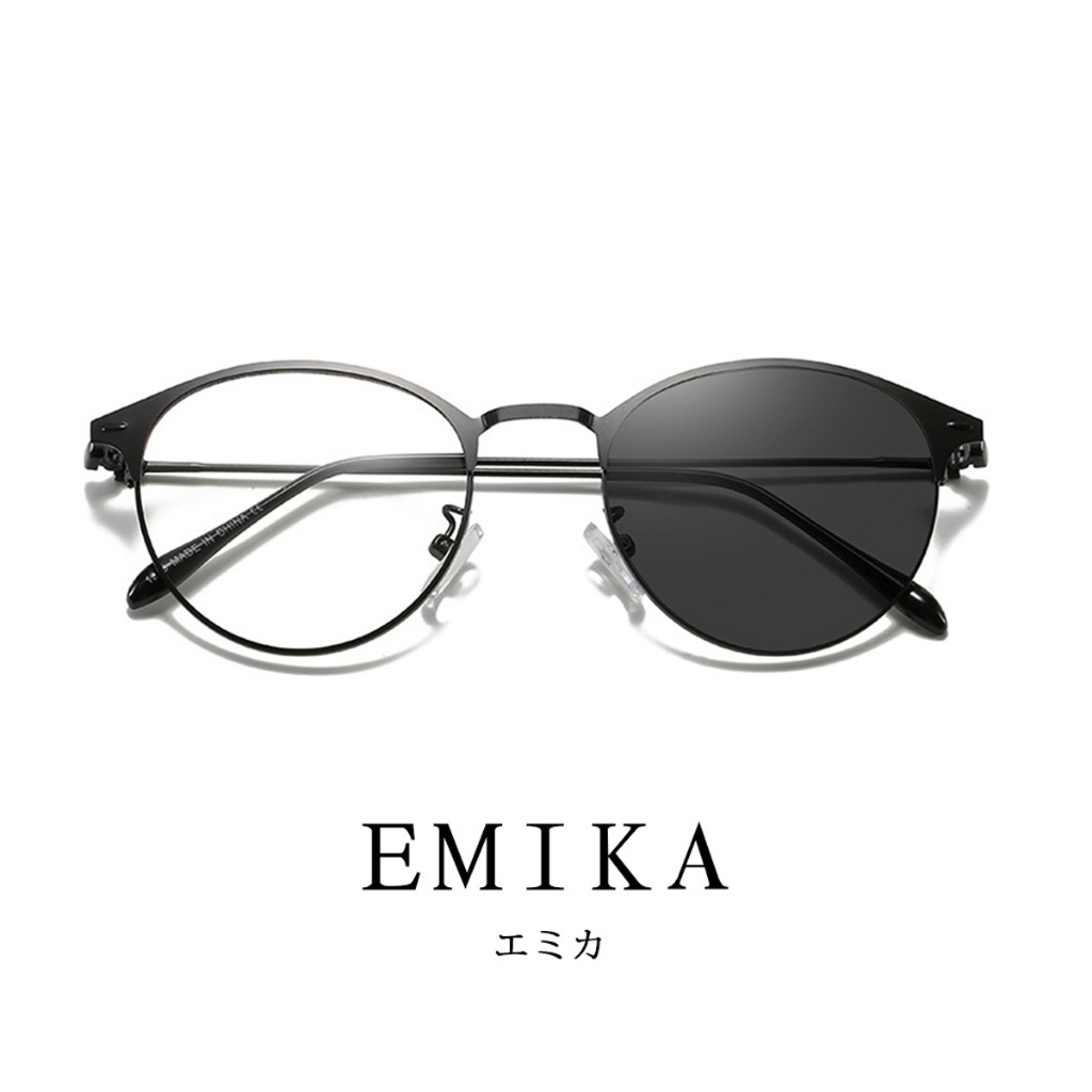 EMIKA Glasses แว่นกันแดดผู้ชายและผู้หญิง 3-in-1 แว่นกันแดดป้องกันรังสี ...