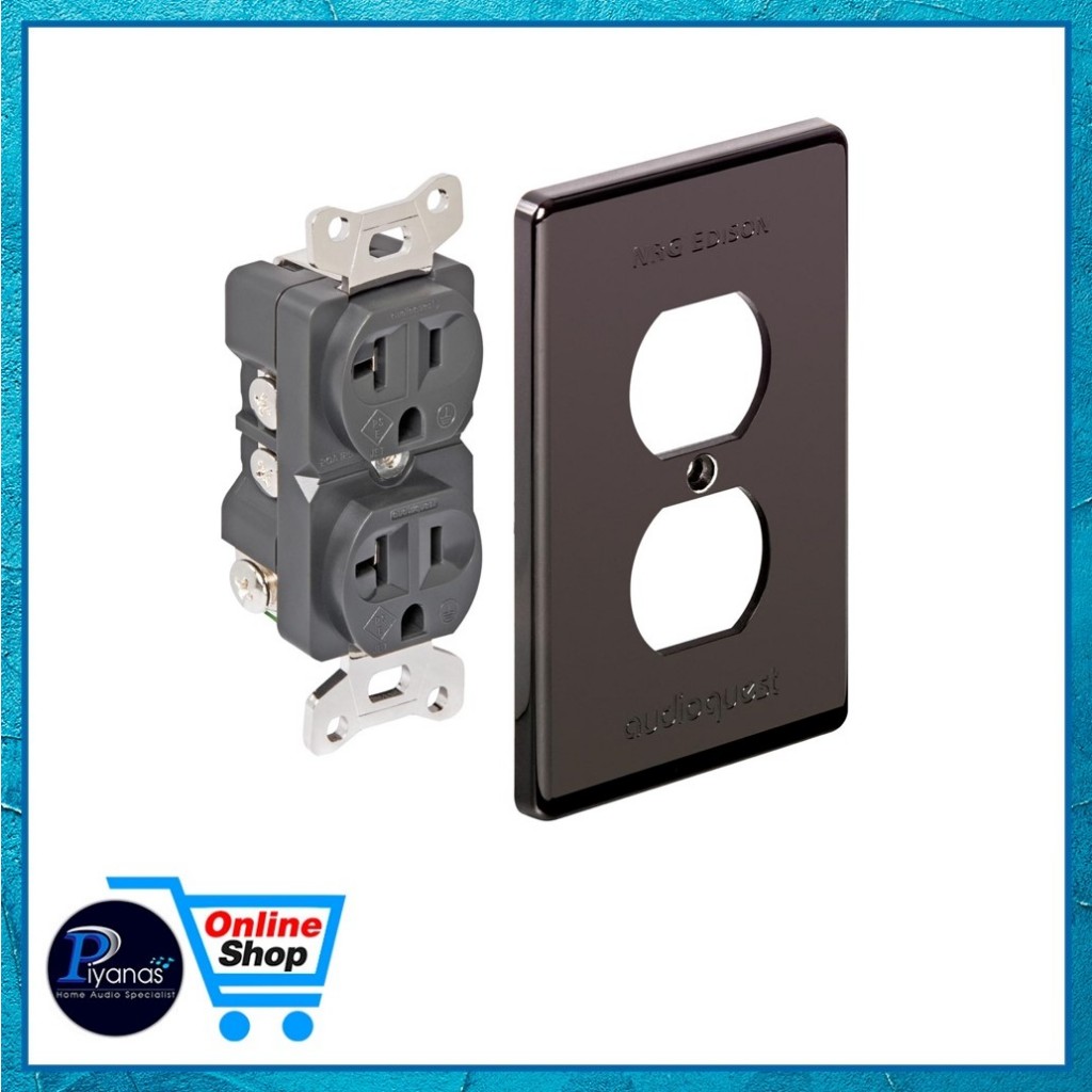 AUDIOQUEST : NRG-EDISON (DUPLEX WALL OUTLET) (20A)/Piyanas Electric/ปิ ...