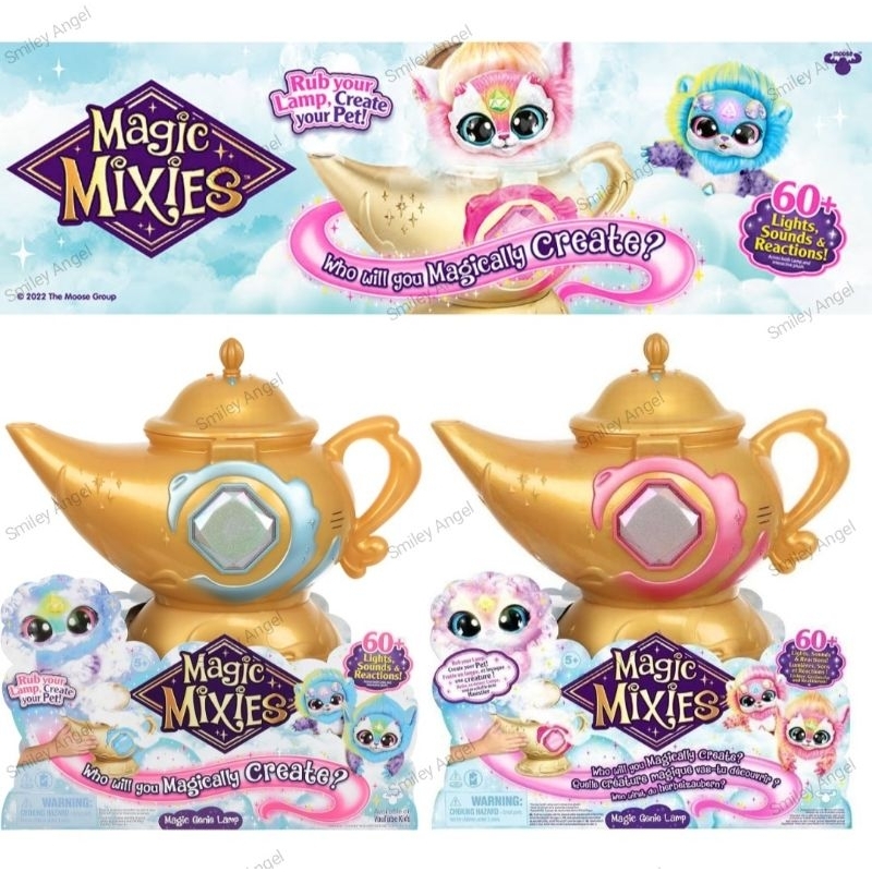 Magic Mixies Magic Genie Lamp with Interactive 8" Plush 60+ Sounds ...