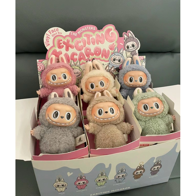 【ยก box】labubu macaron box popmart จีน | Shopee Thailand
