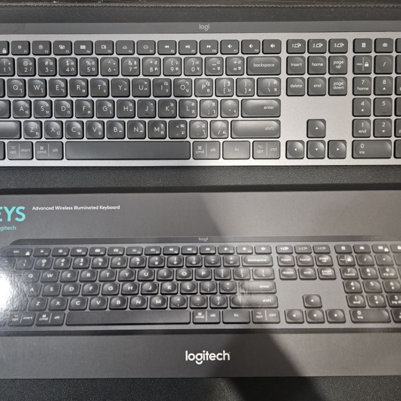 Logitech MX Keys advance keyboard มือสอง สภาพดี | Shopee Thailand