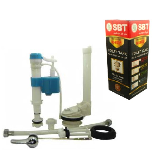 SBT อะไหล่ชักโครก ชุดซ่อมชักโครก SBT-01 กดข้าง / SBT-02 กดหน้า / SBT-03 ...