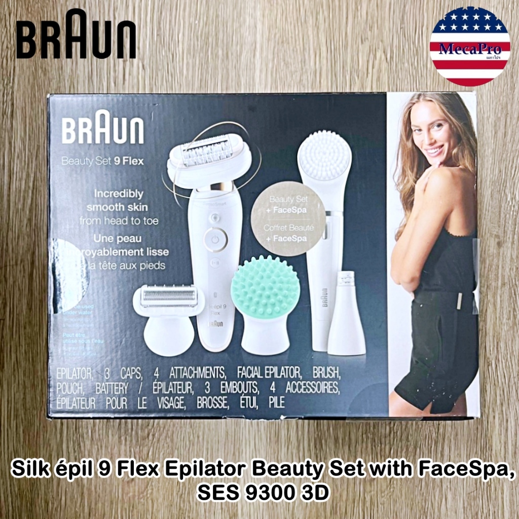 Braun® Silk épil 9 Flex Epilator Beauty Set with FaceSpa, SES 9300 3D ...