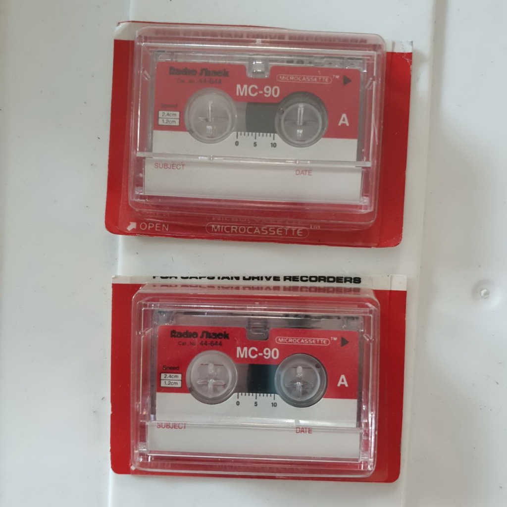 Radio Shack Microcassette MC-90 สินค้าใหม่อยู่ในซีล ราคาต่อชิ้น ...