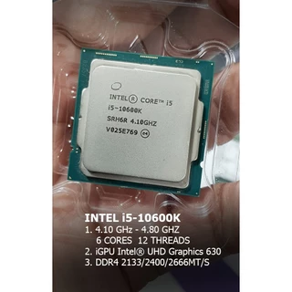 i5 10600k ราคาพิเศษ | ซื้อออนไลน์ที่ Shopee ส่งฟรี*ทั่วไทย!