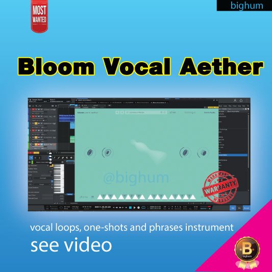 Bloom Vocal Aether VST Full Software windows | see example | Shopee ...
