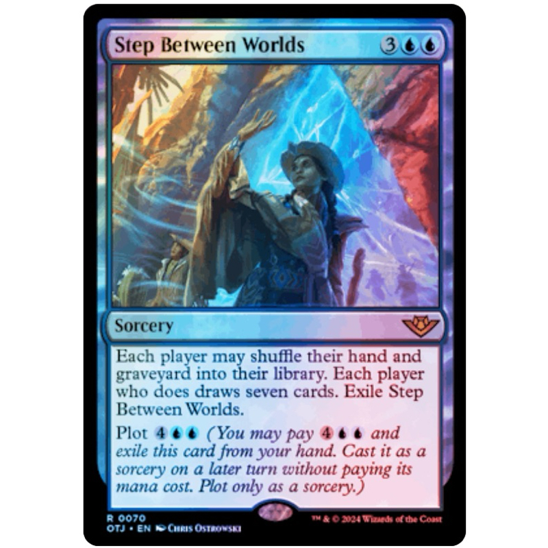 Outlaws of Thunder Junction Foil: Step Between Worlds | Shopee Thailand