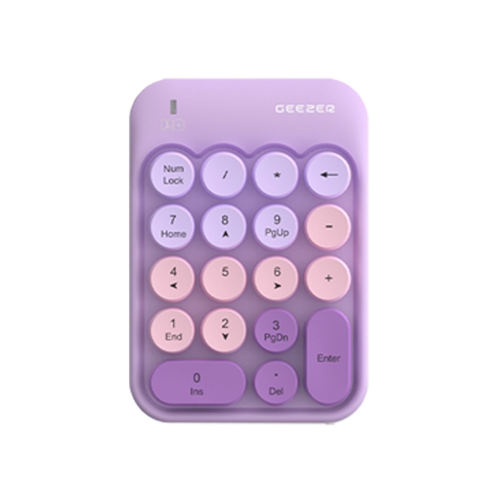 MOFii Z5 FANCY Wireless Numeric Keypad คีย์บอร์ดตัวเลขไร้สายสีพาสเทล ...