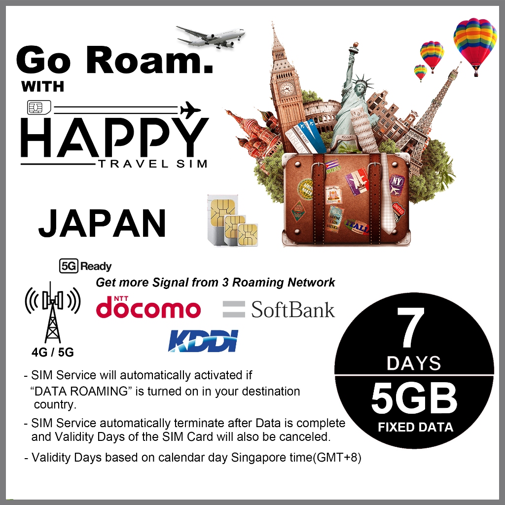 ซิมการ์ดญี่ปุ่น,Japan SIM card, Japan Travel SIM Card | Shopee Thailand