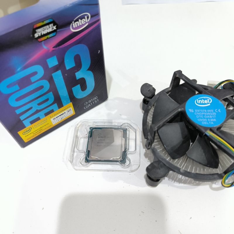 *ใช้โค้ดลดได้25%* Intel I3 9100 พร้อมกล่อง+พัดลม ใช้งานได้ปกติ *ใช้ส่วนลดได้ | Shopee Thailand
