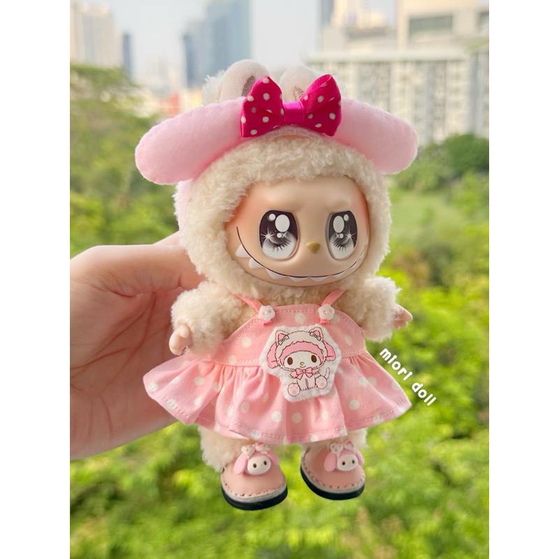 ชุดน้อง labubu ️ ชุด lalabubu macaron 17cm ️ [labubu005] | Shopee Thailand