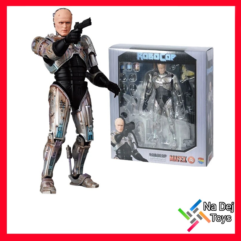 MAFEX Robocop Murphy Head (Damaged) Medicom Toy 6" Figure มาเฟกซ์ โรโบค ...