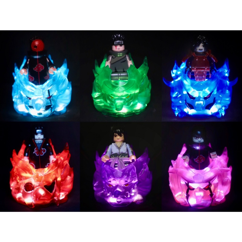 นารูโตะ เลโก้ ฐานหัวซูซาโนะโอะ ตระกูลอุจิวะ มีไฟ Susanoo Uchiha Lego ...