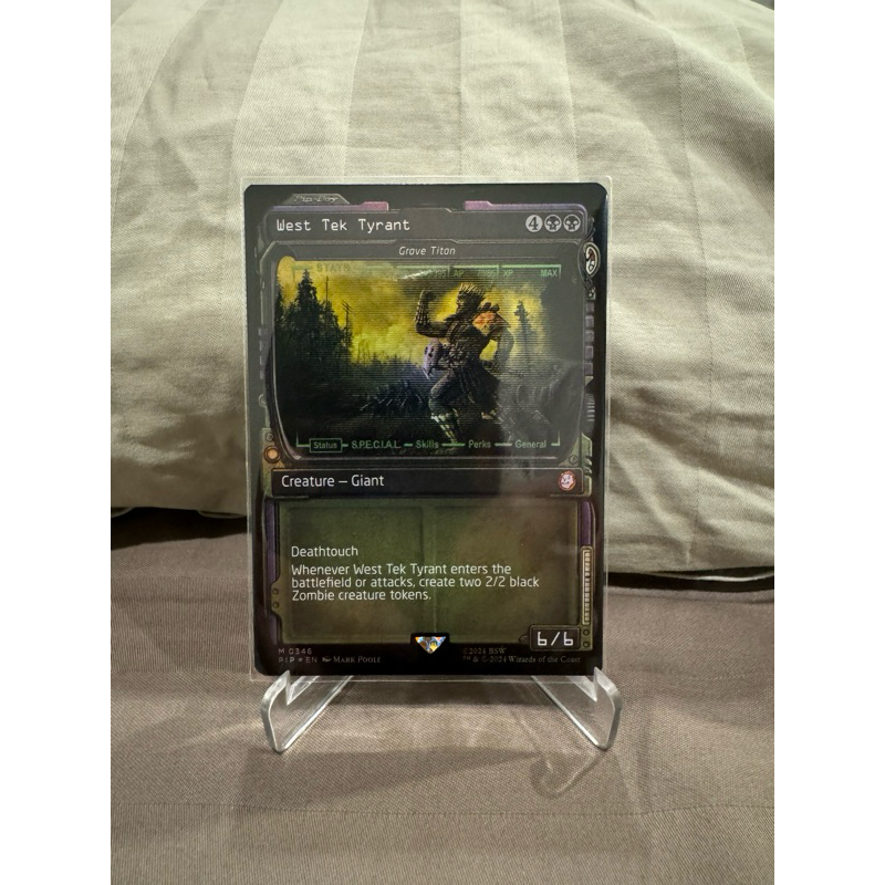 MTG Universes Beyond: Fallout Variants Foil: Grave Titan (0346 - West ...