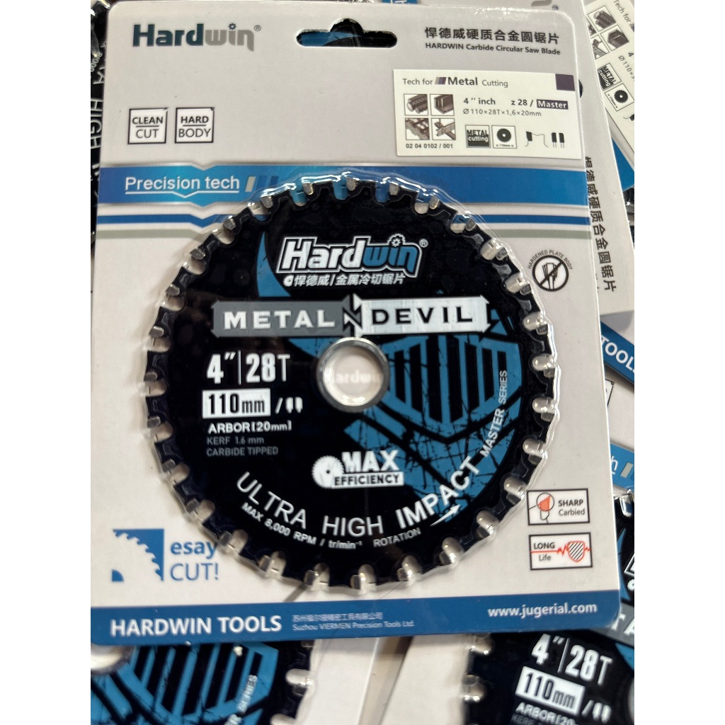 Hardwin ใบตัดเหล็กฟันคาไบด์ วงเดือนคาไบด์ metal devil | Shopee Thailand