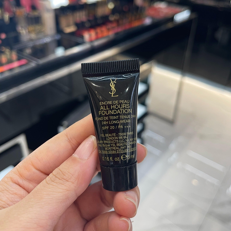 （ข‍อง‍แท้ 10‍0%）YSL all encre de peau all hours foundation 5ml สี B20 (No box included) | Shopee ...